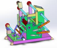 China Aluminum Foil PE / PVC Stretch Film Slitter Rewinder Machine for sale
