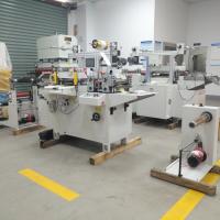China Adhesive Label, Sticker Tape, Paper Film Flatbed Die Cutting Machine for sale