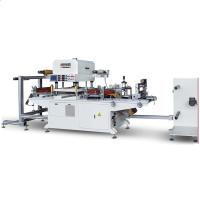 China Automatic Hook and Loop Fastener Die Cutting Machine for sale