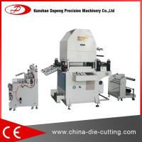 China Adhesive Label Tape Aluminum Foil Liner Auto Feed Automatic Barcode Press Die-Cutting EVA Foam Flat Bed Die Cutting Machine for sale