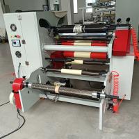 China 650mm Max Width accuracy Center-surface Rewinding Adhesive Tape Aluminum Foil Slitting Machine for sale