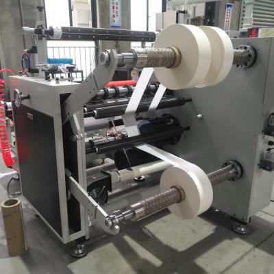 China 150 m/min Meltblown Slitting Machine PET film Paper Slitter Slitting Rewinding Machine for sale