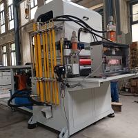China Customized Voltage Reel To Sheet Cutting Machine for Automatic Geocell Die Cutting for sale