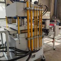 China Customized Voltage Reel To Sheet Cutting Machine for Automatic Geocell Die Cutting for sale