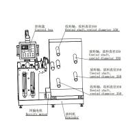 China 300mm Maximum Unwind Diameter Plastic Film Label Paper Unwind and Rewind Machine for sale