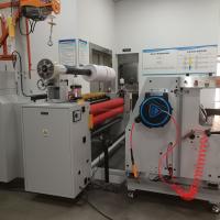 China Construction Works Narrow Fabric Scroll Laminating Machine with Auto Unwinding Rewinding for sale