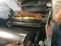 China Automatic slitting laminating machine for adhesive tape paper,PVC PET film slitter rewinder for sale