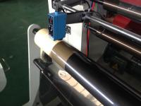 China Automatic slitting laminating machine for adhesive tape paper,PVC PET film slitter rewinder for sale