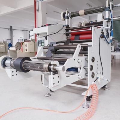 China 350-750W Laminating Rewinding Machine for Nonwoven Fabric Backing Production Capacity for sale