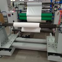 China Min Cutting Width 13.5mm Roll to Roll Laminating Slitting Machine for Slitting Rewinder for sale