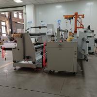 China High Speed Computerized Hot Stamping Film Roll Slitter Machine for Plastic Laminate Film for sale