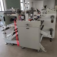 China 650mm Max Feeding Width PVC and OPP Laminating Slitting Machine with Lamination at 150 m/min for sale