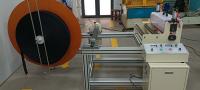China PLC control automatic PVC Hole drilling hook and loop cutting Punching Machine for sale
