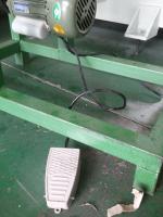 China DP-400 Simple Paper Core Cutting Machine 320mm 12mm Maximum Wall Thickness 76mm Core Size for sale