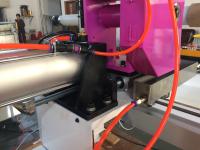 China 150mm Max. Cutting Diameter PVC Electrical Tape/Film/Paper/Fabric Roll Cutter Machine for sale