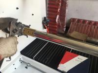 China 150mm Max. Cutting Diameter PVC Electrical Tape/Film/Paper/Fabric Roll Cutter Machine for sale