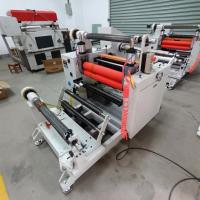 China 400mm Second Unwind Diameter Paper Slitting Machine for High Speed Rewinding at 120m/min for sale