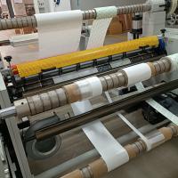 China High Speed Self-adhesive Trademarks PVC Protective Film Slitting Rewinder PE Thermal Tape Sticker Labels Roll Slitter Rewinder for sale