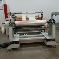 China High Speed Self-adhesive Trademarks PVC Protective Film Slitting Rewinder PE Thermal Tape Sticker Labels Roll Slitter Rewinder for sale