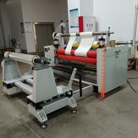 China High Speed Self-adhesive Trademarks PVC Protective Film Slitting Rewinder PE Thermal Tape Sticker Labels Roll Slitter Rewinder for sale