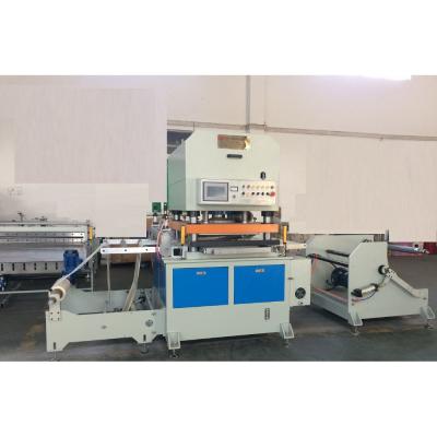 China Adhesive paper foam gasket hydraulic press die cutting machine for sale