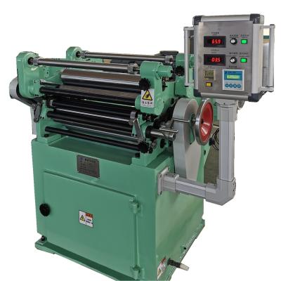 China Soft Temper Capacitors Slitting Machine with 700mm Max Feeding Width and Performance for sale