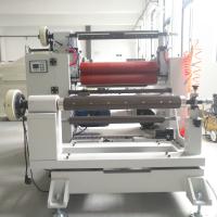 China Fully Automatic Industrial Paper roll Rewinding laminating Machine Max working width 1000mm for Pre-glue and Glueless Film for sale