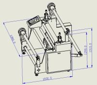 China 1600 Hot and Cold Laminating Machine for Film and Tape Roll for sale