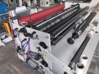 China 1300mm Automatic Wallpaper Slitting Rewinding Machine for Wallpaper Manufacturing for sale