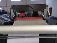 China leather travelling head cutting machine Abrasive Hook and Loop Sanding Disc Punch Machine For Punching for sale