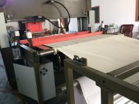 China Garment Shops 2000X500mm Max Working Area Cutting Insole/Shoe Pad Moving Head Press Cutting Machine for sale