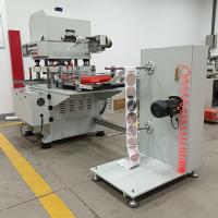 China Sanding Discs with Glue Backing kiss cutting machine Sandpaper cutting machine Nail file die cutting machine for sale