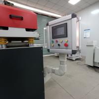 China Double Feeding Side 6200kg Die Cutting Press for Professional Scrub Daddy Production for sale