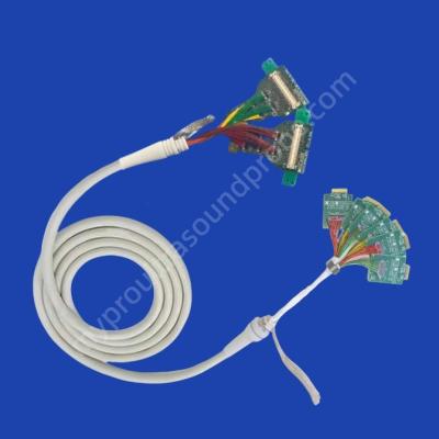 China C1-5-D GE Convex Ultrasound Abdominal Probe Cable Replacement Ultrasound Transducer Accessories for sale