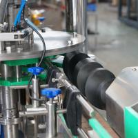 China 6000CPH Automatic Canning Machine 4 Spindles Beer Can Filler Machine for sale
