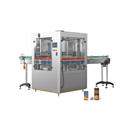 China ISO Stainless Steel 4 Head Automatic Can Seaming Machine 100-600 Cans Per Minute for sale