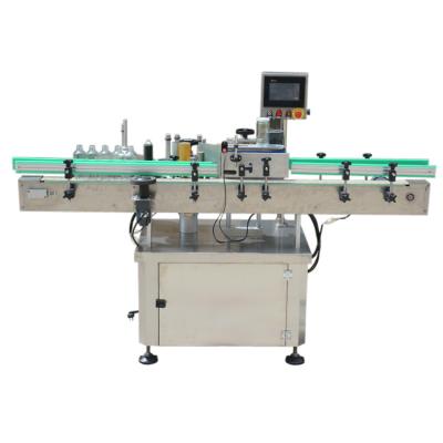 China 700W Automatic Round Bottle Labeling Machine Front and Back 110V 220V for sale