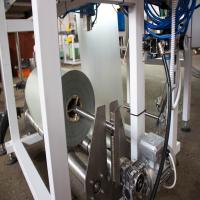 China L Type Semi Automatic Shrink Wrapping Machine 100 Micro Film Shrink Wrapper for sale