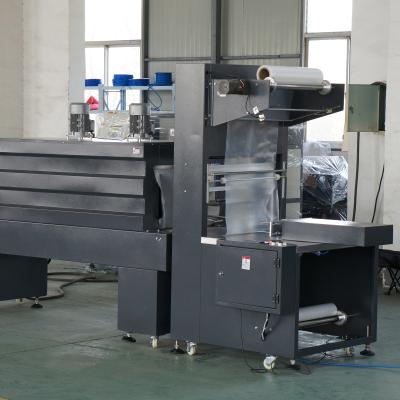 China Semi Automatic Shrink Wrapping Machine 600mm Film Width 5-8 Packs Per Minute for sale