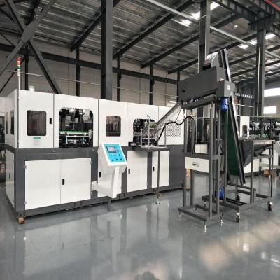 China 6 Cavity Blowing Mould Machine Pet Blow Moulding Machine 3200pcs/H for sale