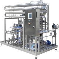 China Small Scale Fruit Juice Homogenizing Beverage Processing System 500L/H for sale