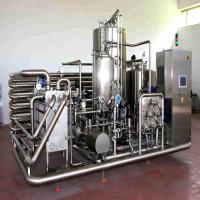 China Small Scale Fruit Juice Homogenizing Beverage Processing System 500L/H for sale