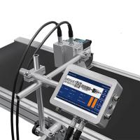 China 600DPI Thermal Inkjet Date Printer Machine TIJ Automatic Batch Code Printing Machine 12.7mm for sale