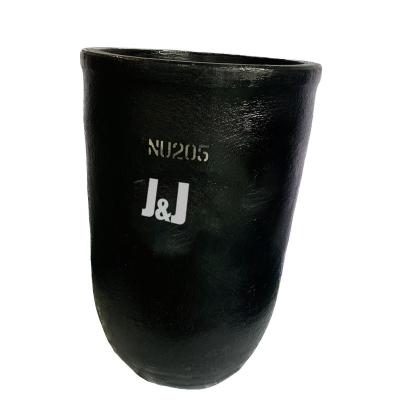 China Compact Silicon Carbide Graphite Crucible for Aluminum Melting - 1600°C Temperature, 40-50 W/mK Thermal Conductivity for sale