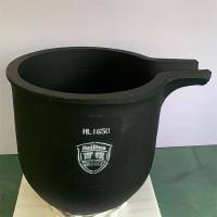 China Customized Small Graphite Crucible Cylindrical SiC 70-700mm Top Diameter High Strength Isostatic Pressed for sale