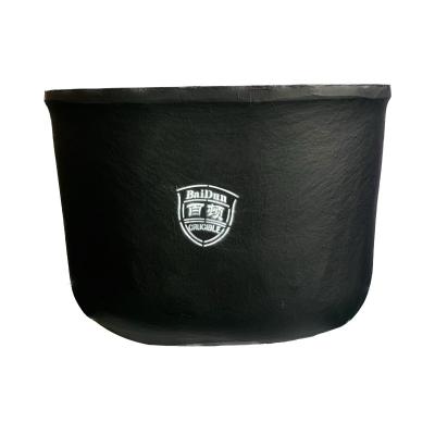 China 15.5kg Capacity Clay Graphite Crucible for Metal Melting - 1650°C Thermal Shock Resistant Cylindrical Design for sale