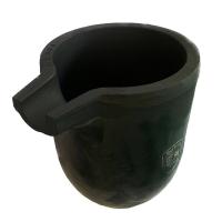 China Smooth Finish Round Aluminum Melting Crucible with 1650°C Temperature Resistance for Foundry Operations for sale