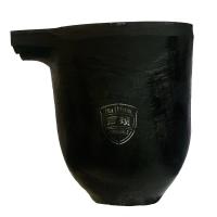 China J&J Model 1000# Aluminum Melting Crucible 150kg Capacity 1650°C Temperature Resistance for sale