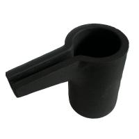 China Industrial Zinc Melting Crucible 1650°C Temperature Resistance 150kg Capacity Chemical & Thermal Shock Resistant for sale