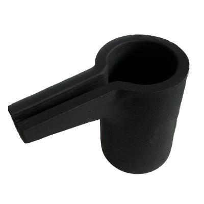 China Industrial Zinc Melting Crucible 1650°C Temperature Resistance 150kg Capacity Chemical & Thermal Shock Resistant for sale